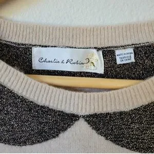 Anthropologie | Sweaters | Anthropologie Glamorous W Metallic Hints ...